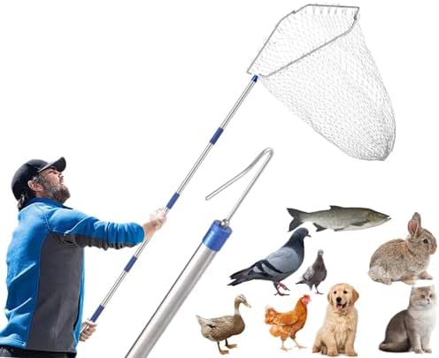 Amazon.com : Chicken Catching Net ,Chicken Catcher Leg Hook ...