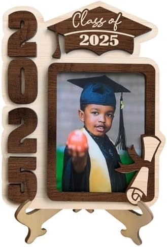 Amazon.com - Custom Photo Frame for Graduation, Class of 2025 ...
