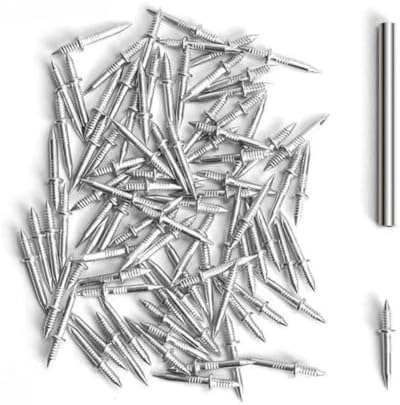 Amazon.com: zcfochi 200pcs Double-Head Skirting Thread Seamless Nail ...