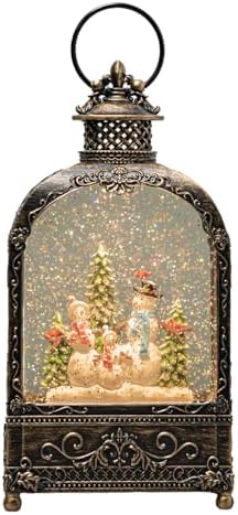 Amazon.com: Christmas Snow Globe,Musical Snow Globes Lighted Glitter ...
