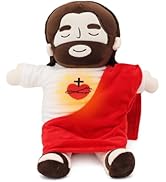 Amazon.com: Yelakey Officially Jesus Plush Breathing Soothing Stuffed ...
