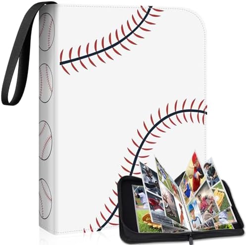 Amazon.com: Baseball Card Binder, Card Binder 900 Pockets, Baseball ...