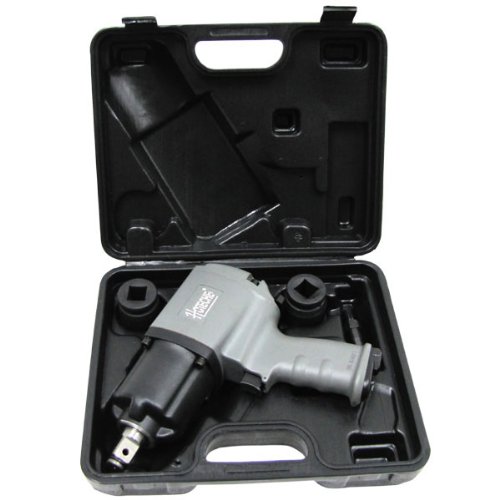 3/4" Pneumatic Air Impact Wrench Twin Hammer Air Impact Wrench 3/8 ...