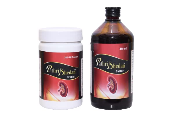 Buy Pathri Bhedan Powder & Syrup 350gm & 450ml Useful in Burning ...