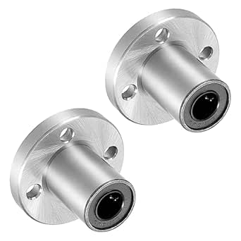 Kozelo 2pcs LM10UU Linear Ball Bearings, [10mm x 19mm x 29mm] Steel ...