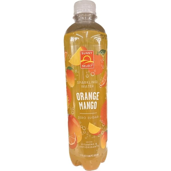 Amazon.com: Sunny Select, Sparkling Water Orange Mango, 17 Fl Oz ...