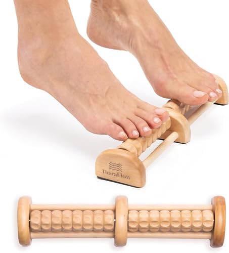 Amazon.com: COZLOW Wooden Foot Massager for Plantar Fasciitis Pain ...