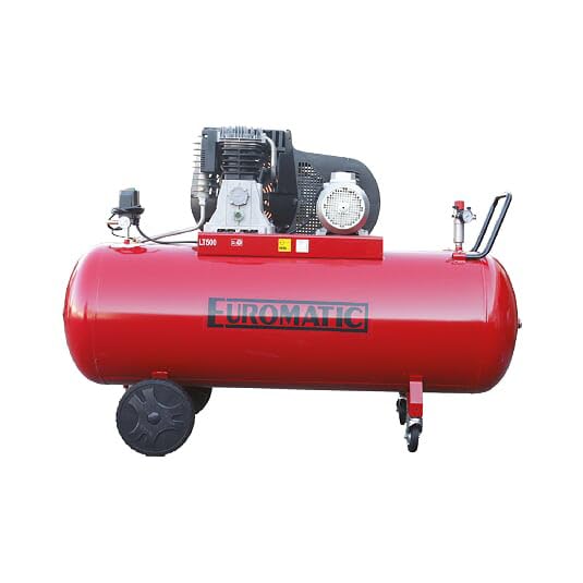 Euromatic Electric Air Compressor, 270 Liters, 3HP, 2.2KW, 1Phase-220V ...