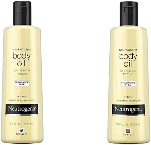 Amazon.com : Neutrogena Body Oil Light Sesame Formula, Dry Skin ...
