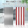 Amazon.com: Gisafai 1 Pcs 24 x 12 Inch Stainless Steel Backsplash Panel ...