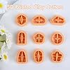 Amazon.com: Puocaon Chain Link Clay Cutters - 9 Pcs Asymmetric Chain ...