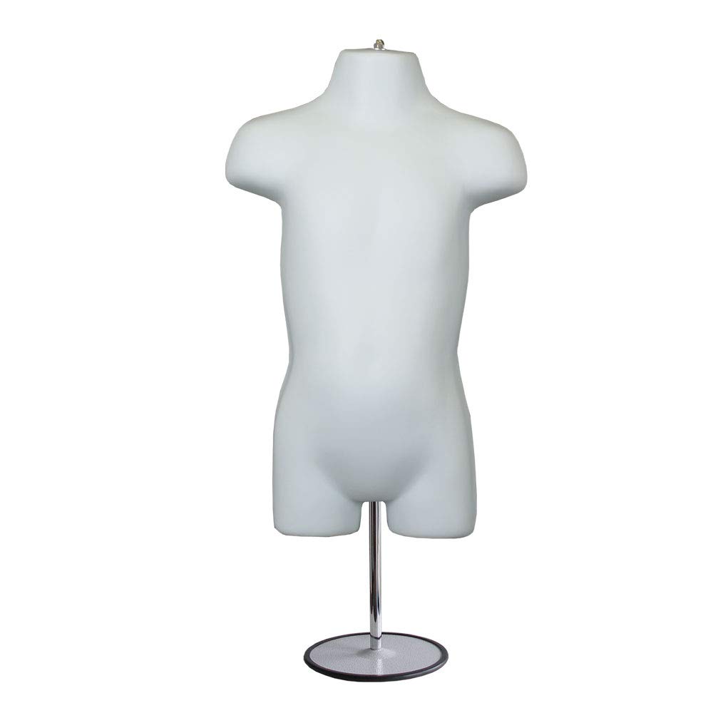 Buy Toddler Mannequin Torso, Dress Form Hollow Back Body Child, with ...