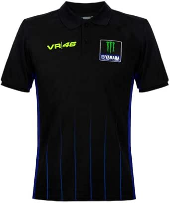 Amazon.com: Valentino Rossi Polo Yamaha Dual para hombre - Negro : Ropa ...