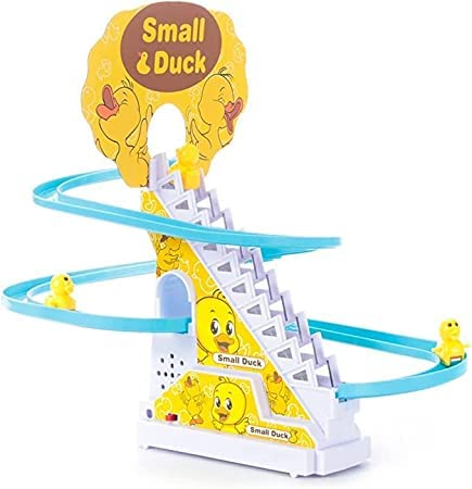 Buy zinnia Duck Track Set, Electric Duck Climbing Stairs Tracks Slide ...