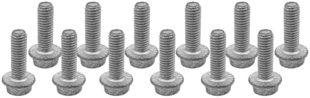 Amazon.com: Mievlyo 12Pcs Exhaust Manifold Bolts, Manifold Header Bolts ...