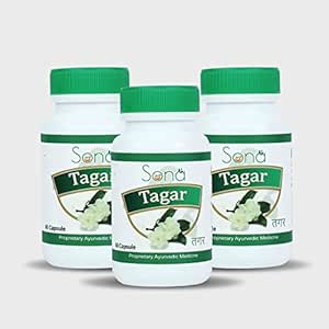 Buy Sona Health Care Tagar Capsules (Pack of 3) Online at Low Prices in ...