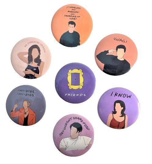 Friends series badges : Amazon.in: Toys & Games