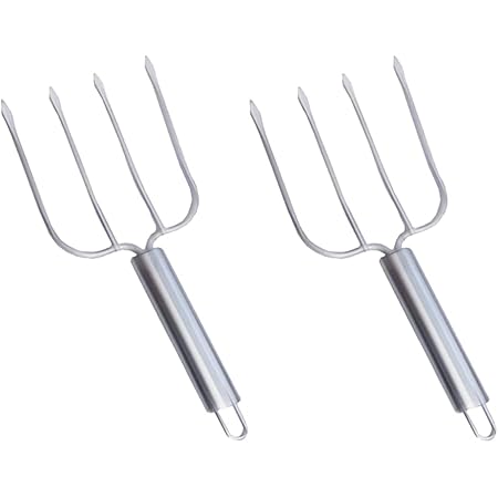 Tala 10A11385 Stainless Steel Meat Lifting Forks, 2 Piece Set, 31 x 15. ...