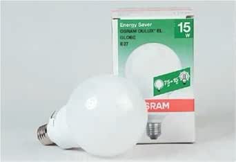 Osram Dulux EL LL GL Lampadina a risparmio energetico 20W 827 220-240 V E27 : Amazon.it ...
