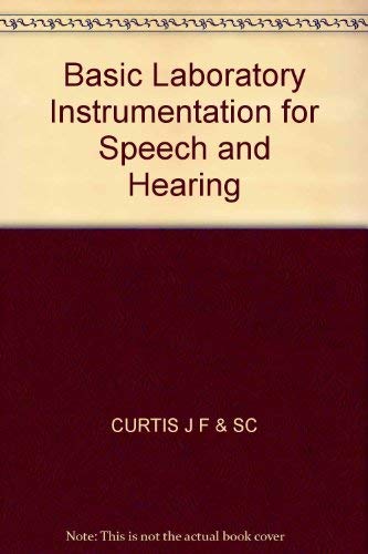 Buy Basic Laboratory Instrumentation For Speech And He Aring Basic ...
