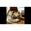 Buy Eastrugs Modern Round Shape Rug for Room kichen, Dining Room with ...
