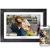 Amazon.com : THOMSON Digital Picture Frame with 4000mAh Battery ...