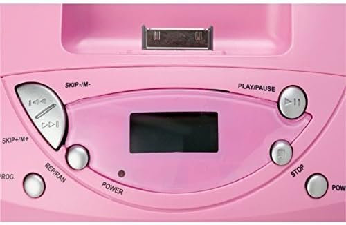 Bush Portable CD Player with iPod Docking - Pink. : Amazon.co.uk ...