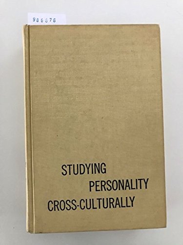 Studying Personality Cross-culturally : Kaplan, Bert: Amazon.in: Books