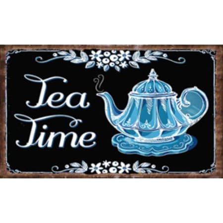 Amazon.com : Afternoon Tea Lounge Vintage Style Metal Sign Iron ...