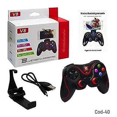 Cyntrix V8 WIRELESS BLUETOOTH 4.0 GAMING CONTROLLER JOYSTICK FOR PC - 7 ...