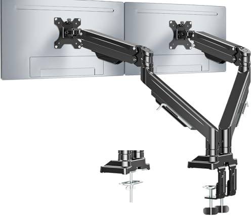 Amazon.com: MOUNT PRO Dual Monitor Stand for Two Screens up to 43 Inch ...