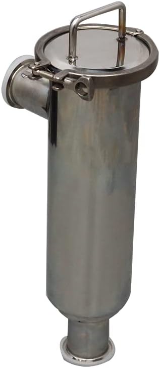 PreAsion 2" Tri Clamp Filter Sanitary L-Type Filter with 100 Mesh 304 ...