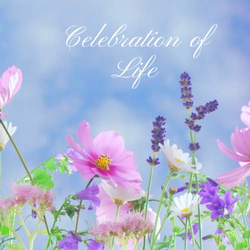 Amazon.com: Celebration of Life: Funeral Guest Book, Condolence Book ...