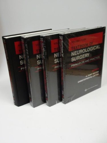 Textbook of Neurological Surgery: Principles and Practices (4 Volume ...