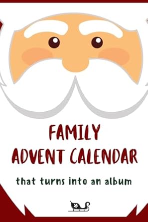 Family Advent Calendar That Turns Into An Album: Christmas Countdown ...