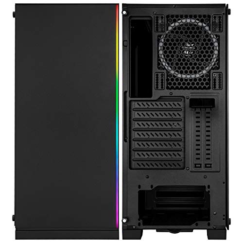 Rosewill Zircon I ATX Mid Tower Gaming PC Computer Case with Tempered ...