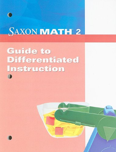 Amazon.com: Saxon Math 2 Guide to Differentiated Instruction ...