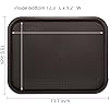 Amazon.com | Yarlung 12 Pack Plastic Fast Food Trays, 13.7 x 10.5 Inch ...