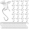 Amazon.com: Moxweyeni 15 Pack Drop Ceiling Hooks for Hanging Ornament ...
