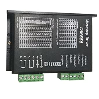 DM556 42/57 2-Phase Micro Stepping Stepper Motor Driver Controller : Amazon.in: Industrial ...