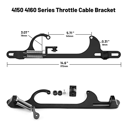 Snapklik.com : Endxedo Throttle Cable Bracket For 4150 4160 Series ...