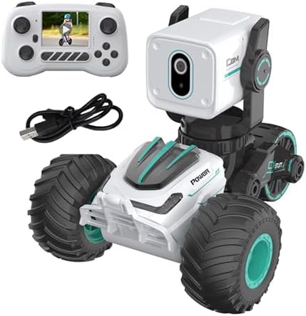 Amazon.com: Biplut RC Car with Camera, RC Stunt Car with 720P Real Time ...