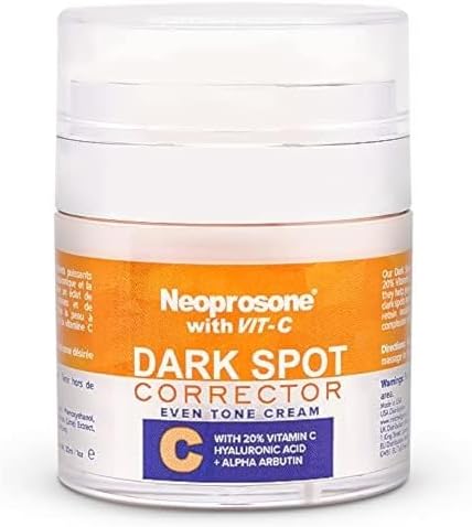 Amazon.com: NEOPROSONE 20% Vitamin C Dark Spot Corrector Cream - 1 Fl ...