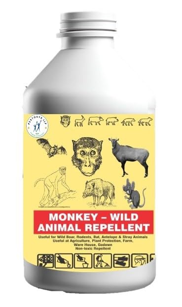 Monkey-Wild Animal Repellent for Wild Boar/Pigs:250ml : Amazon.in ...