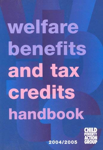 Welfare Benefits and Tax Credits Handbook: Caroline George, Thomas ...