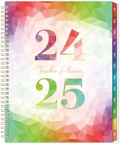 Teacher Planner 2024-2025- Teacher Lesson Planner 2024-2025, Jul. 2024 ...