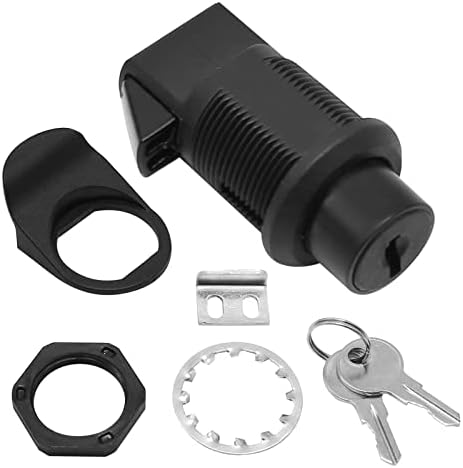 MDEOOSKY 93-303 Push Button Latch Universal Glove Box Dash Lock Kit for ...