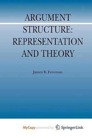 Argument Structure: Representation and Theory: James B. Freeman ...