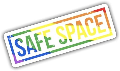 Amazon.com: This is A Safe Space. Sticker Bumper Sticker Vinyl Decal 5 ...