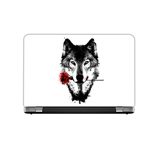 Elmax India Love Fox Laptop skin for 17 inches Laptop, Compatible for ...